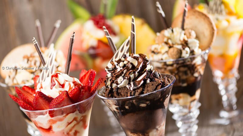 ᐅ Eiscafés - Merkmale, Einrichtung und typische Spezialitäten