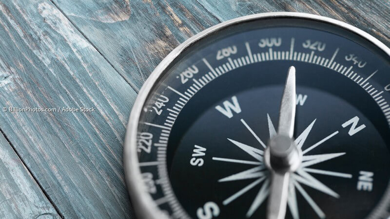 ᐅ Magnetkompass - Aufbau und Funktion