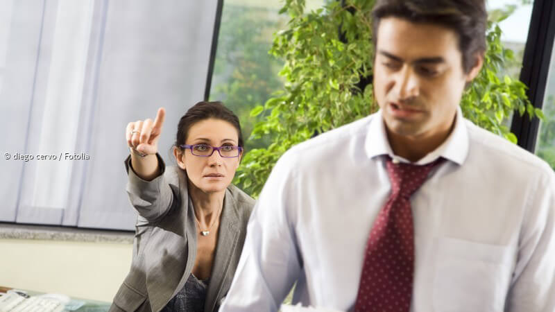 ᐅ Bossing am Arbeitsplatz - Wenn der Boss selbst mobbt